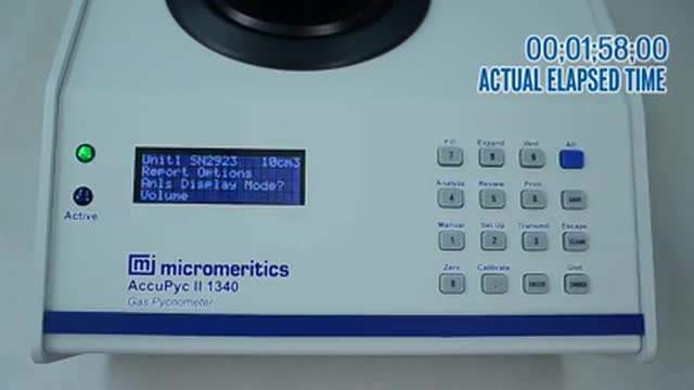 AccuPyc II 1340 Volume Measuring and Density Calculator - Clinical ...