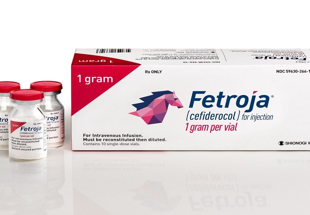 FETROJA (cefiderocol) for the Treatment of Bacterial Pneumonia, US