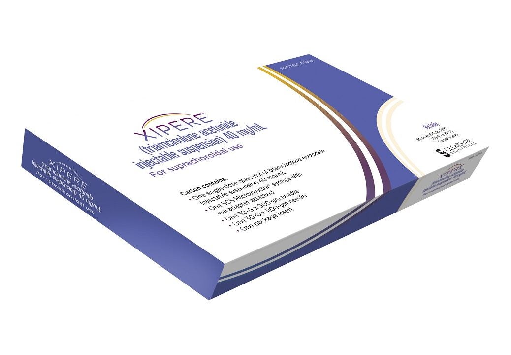 Xipere (triamcinolone acetonide) to Treat Macular Oedema Associated ...