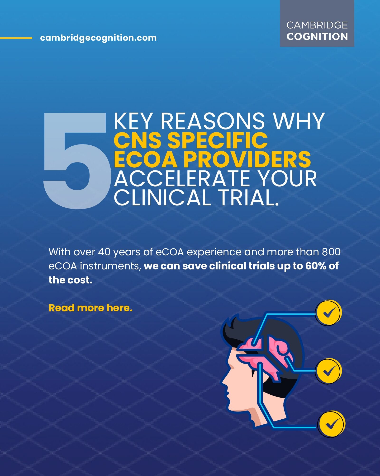 The value of CNS-specific eCOA provider in clinical trials - Clinical ...